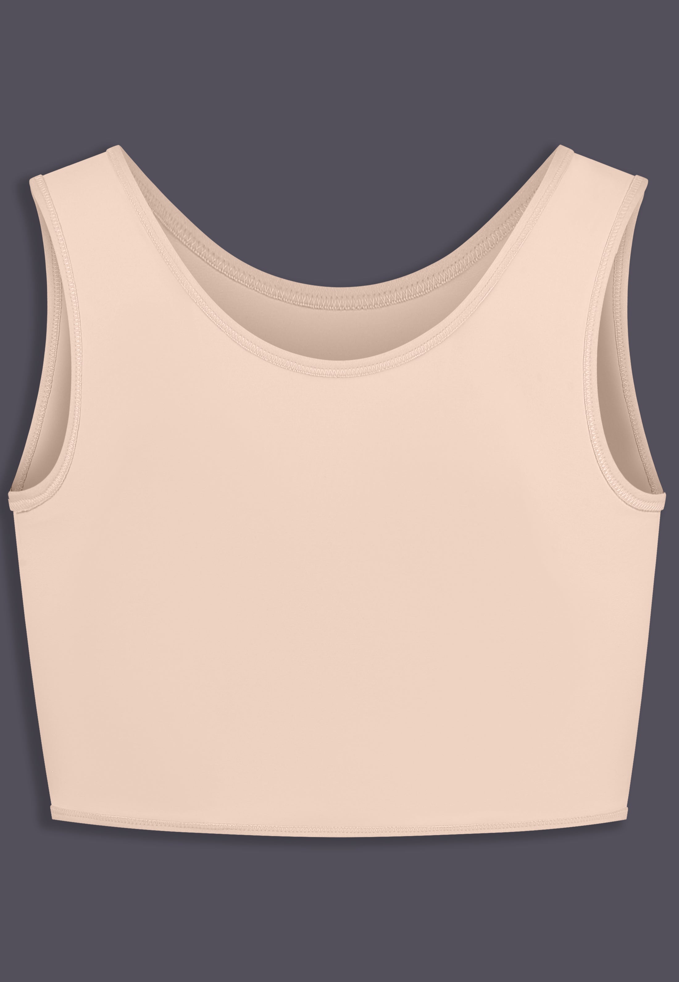 Short chest binder strong beige | UNTAG | For every body
