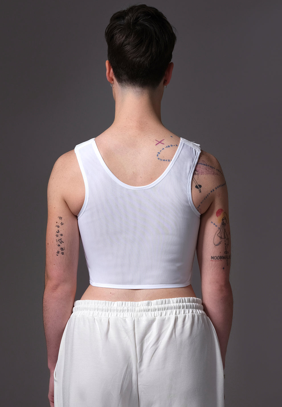 Adjustable Binder post-op white | UNTAG | For every body
