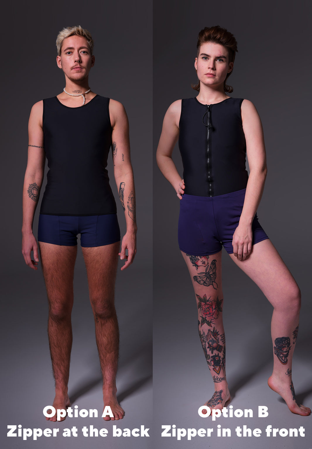 Swim chest binders for FTM and Non Binary | UNTAG