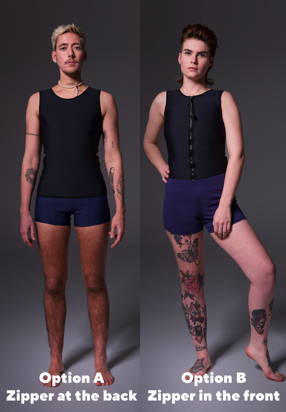 Swim chest binders for FTM and Non Binary | UNTAG