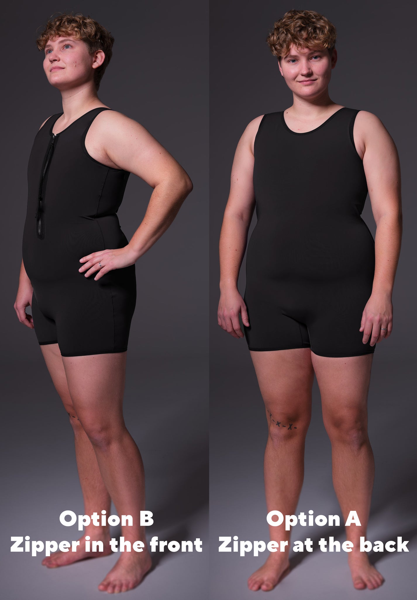 Non binary Swimsuit Binder black | UNTAG | For every body