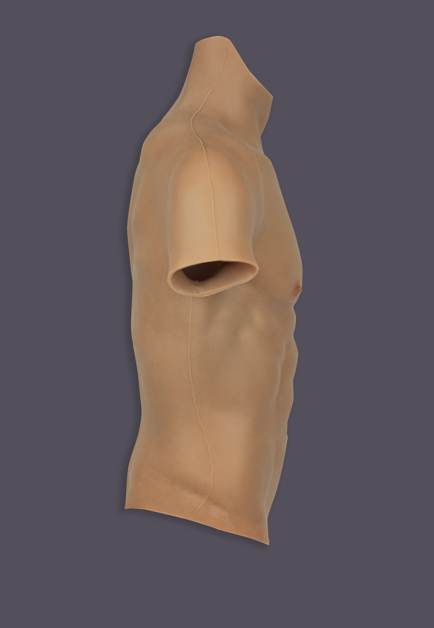 Silicone Torso Pecs and Abs caramel – UNTAG
