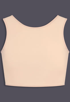 Short chest binder strong beige | UNTAG | For every body