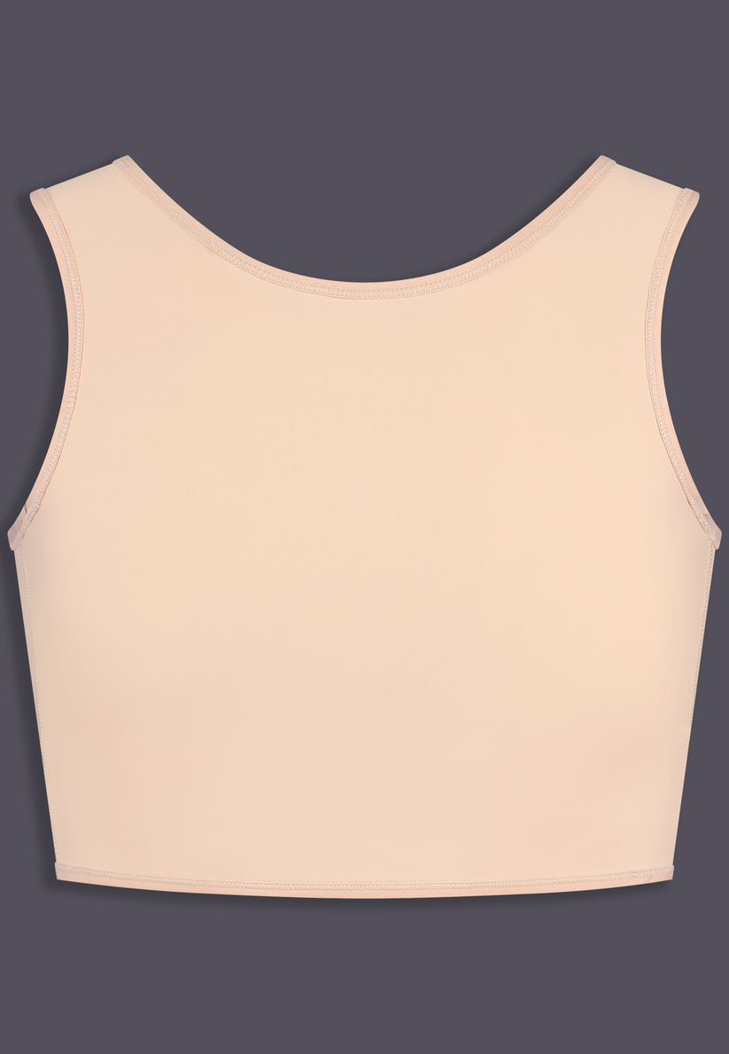 Short chest binder strong beige | UNTAG | For every body